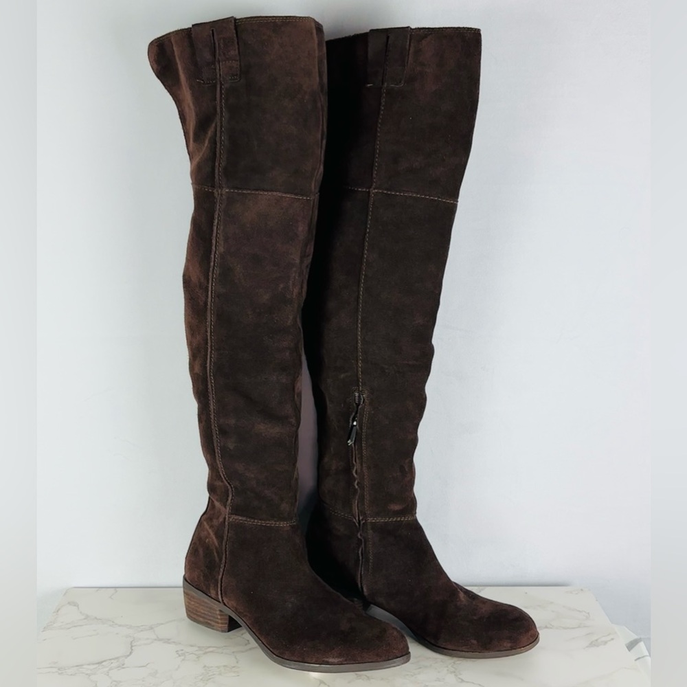 Sam Edelman Over The Knee Johanna Boot, Size 8.5 Brow… - Gem